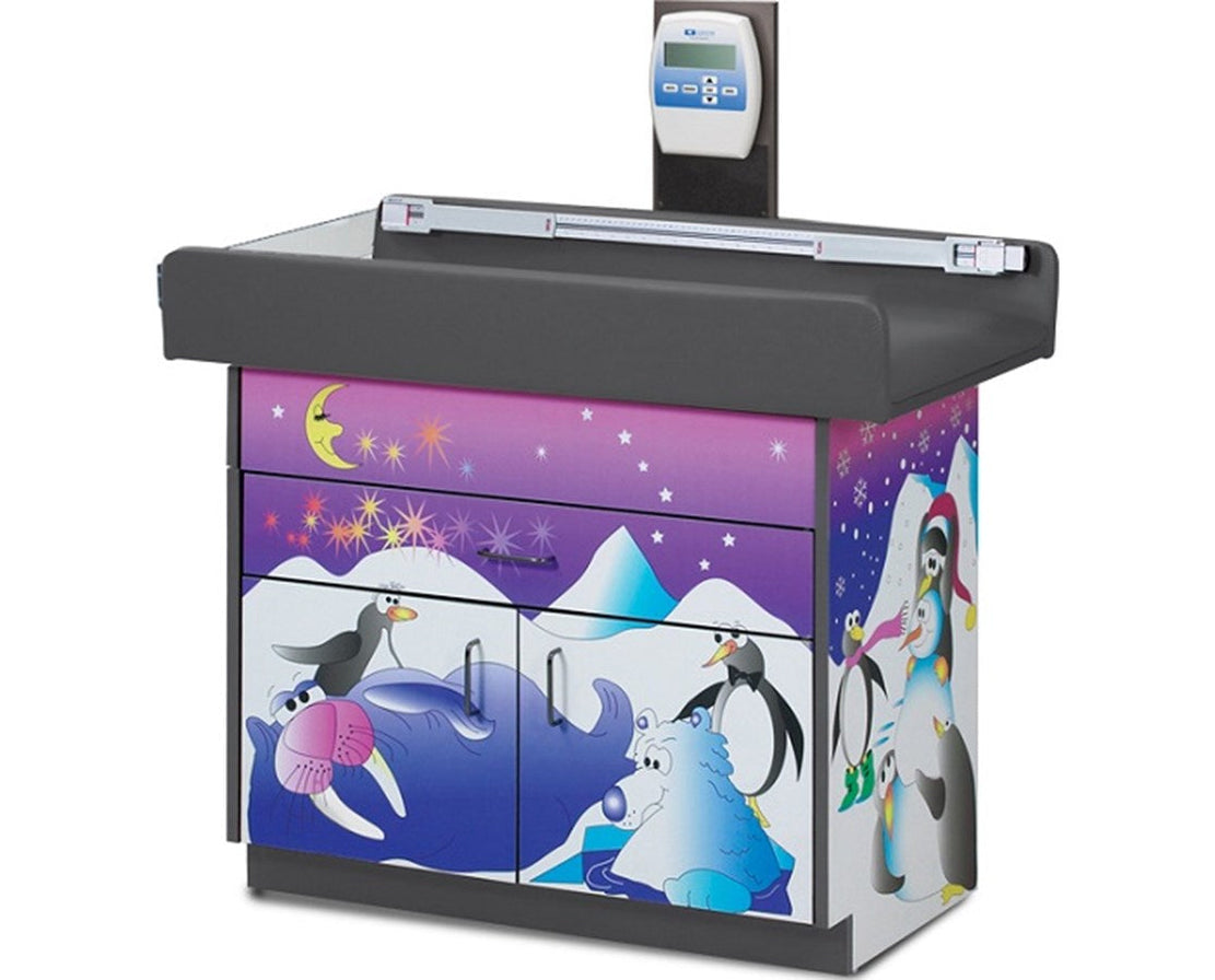 Clinton Pediatric Imagination Cabinet Exam Scale Table. Save at — Tiger ...