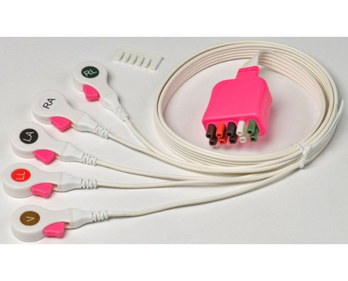 Covidien Kendall™ Cable and Lead Wire System, 5 Lead Telemetry System ...