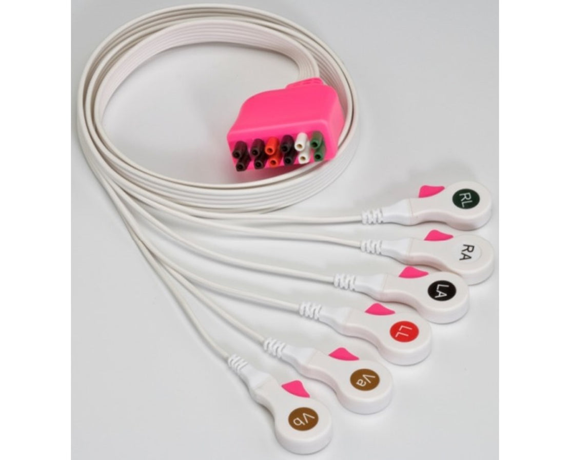 Covidien Kendall™ Cable and Lead Wire System, 6 Lead Telemetry System ...