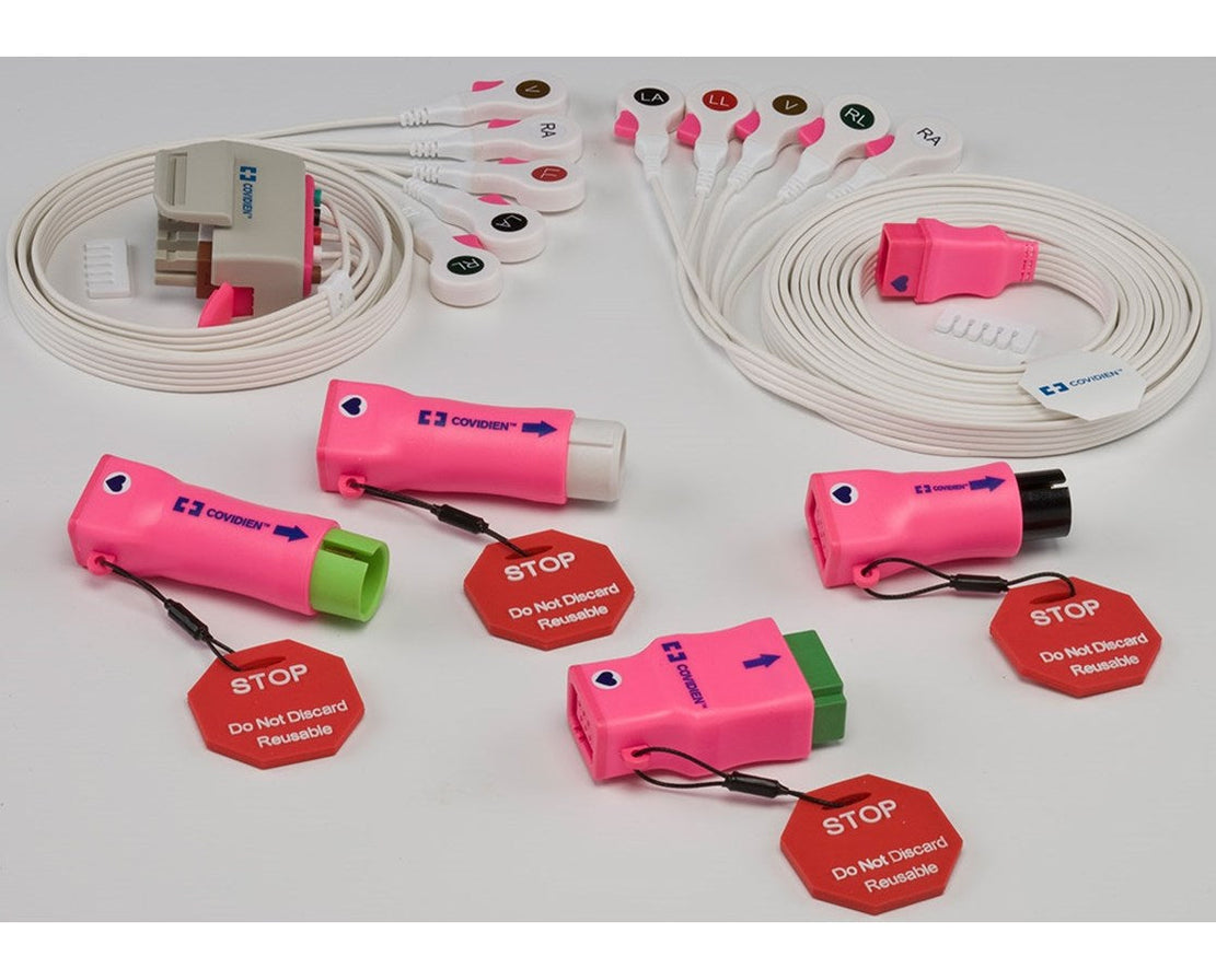 Covidien Kendall™ Radiolucent Lead Wire, 5 Lead - Save at — Tiger Medical