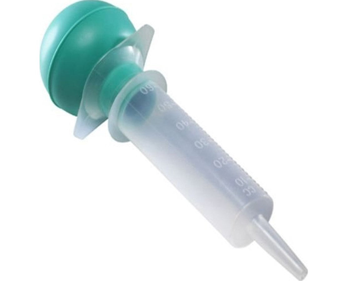 Bulb Irrigation Syringe, 60mL - 50/Case — Tiger Medical