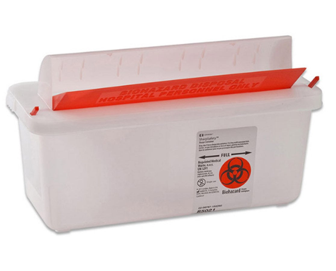 Covidien SharpSafety Biohazard Disposal Container - Save at — Tiger Medical