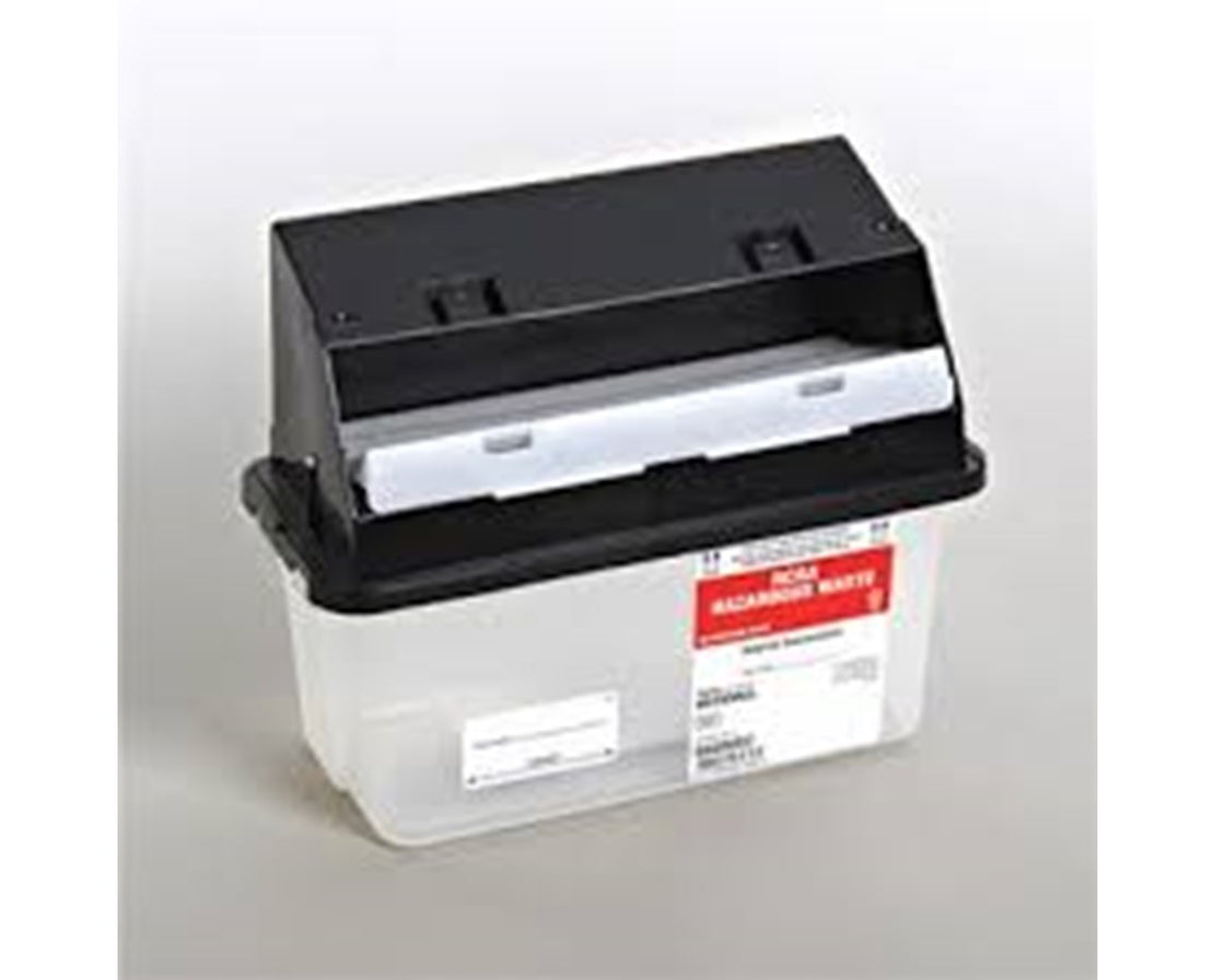 Covidien SharpSafety RCRA Hazardous Waste Container - Save at — Tiger ...