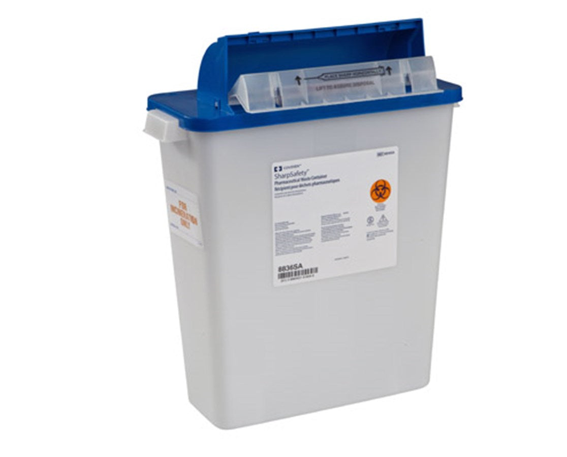 Covidien SharpSafety Pharmaceutical Waste Container - Save at — Tiger ...