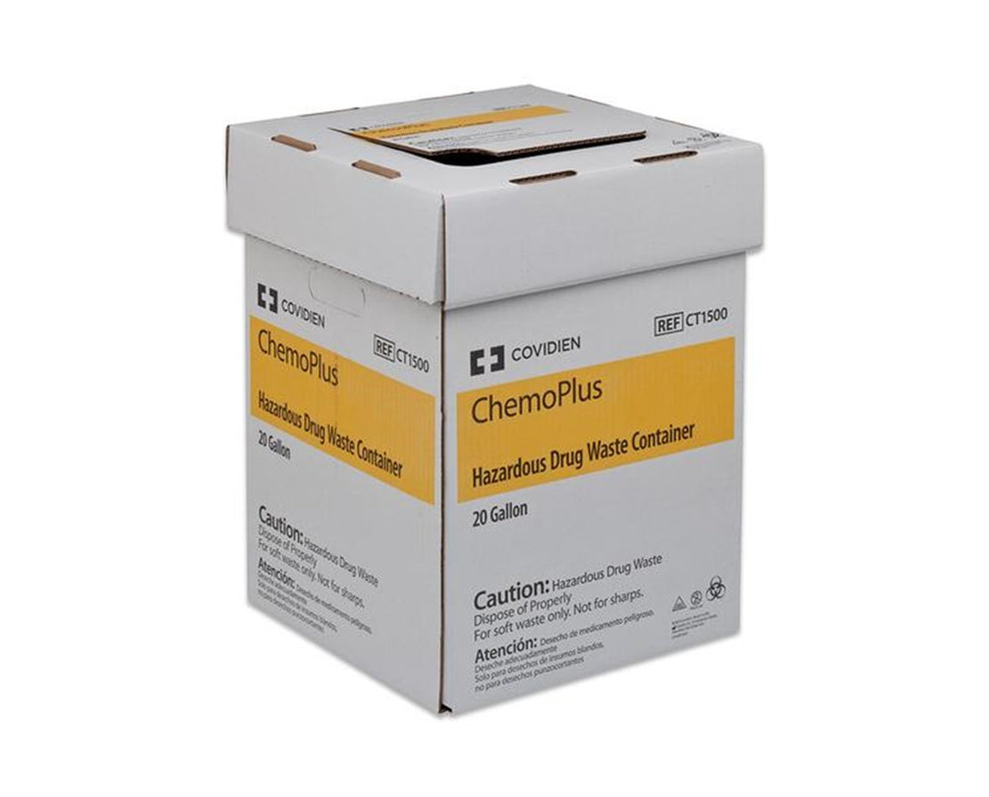 Covidien ChemoPlus Chemo Soft Waste Container - Save at — Tiger Medical