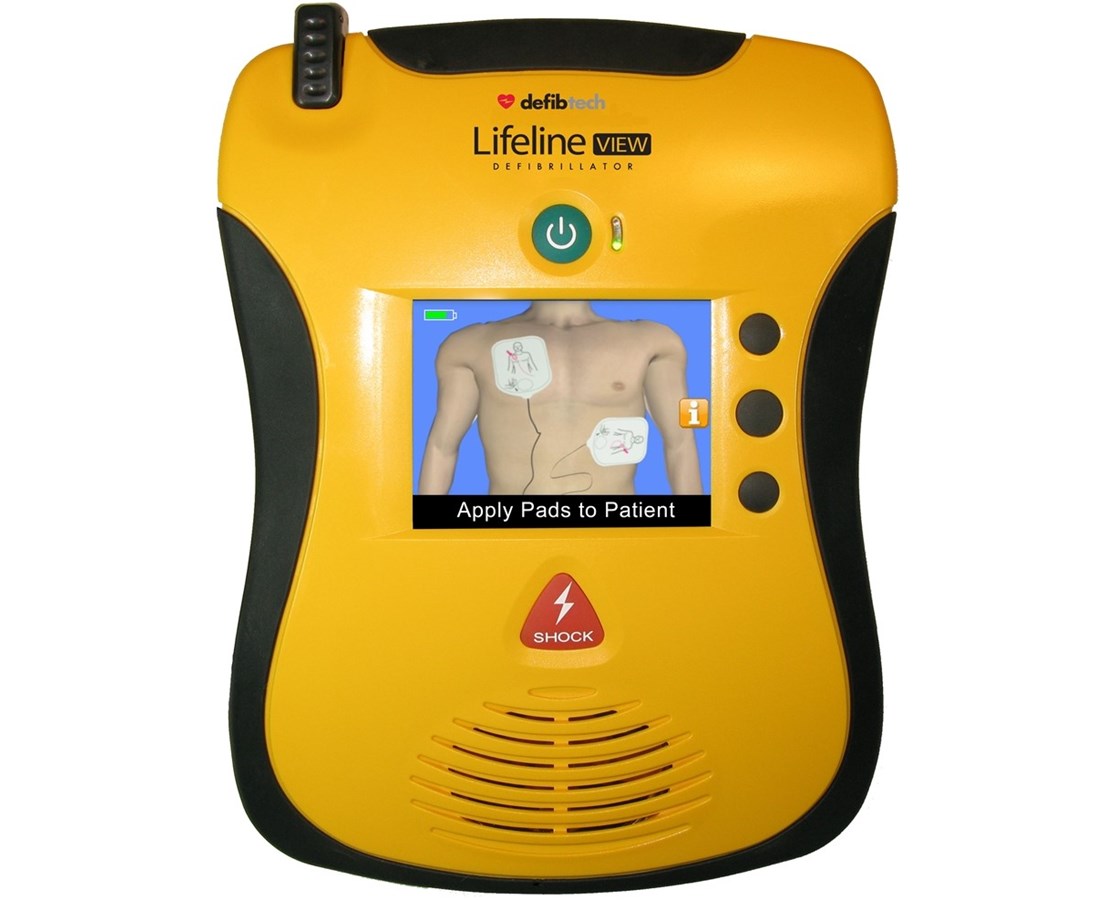 Defibtech Lifeline View AED Defibrillator - Save at — Tiger Medical