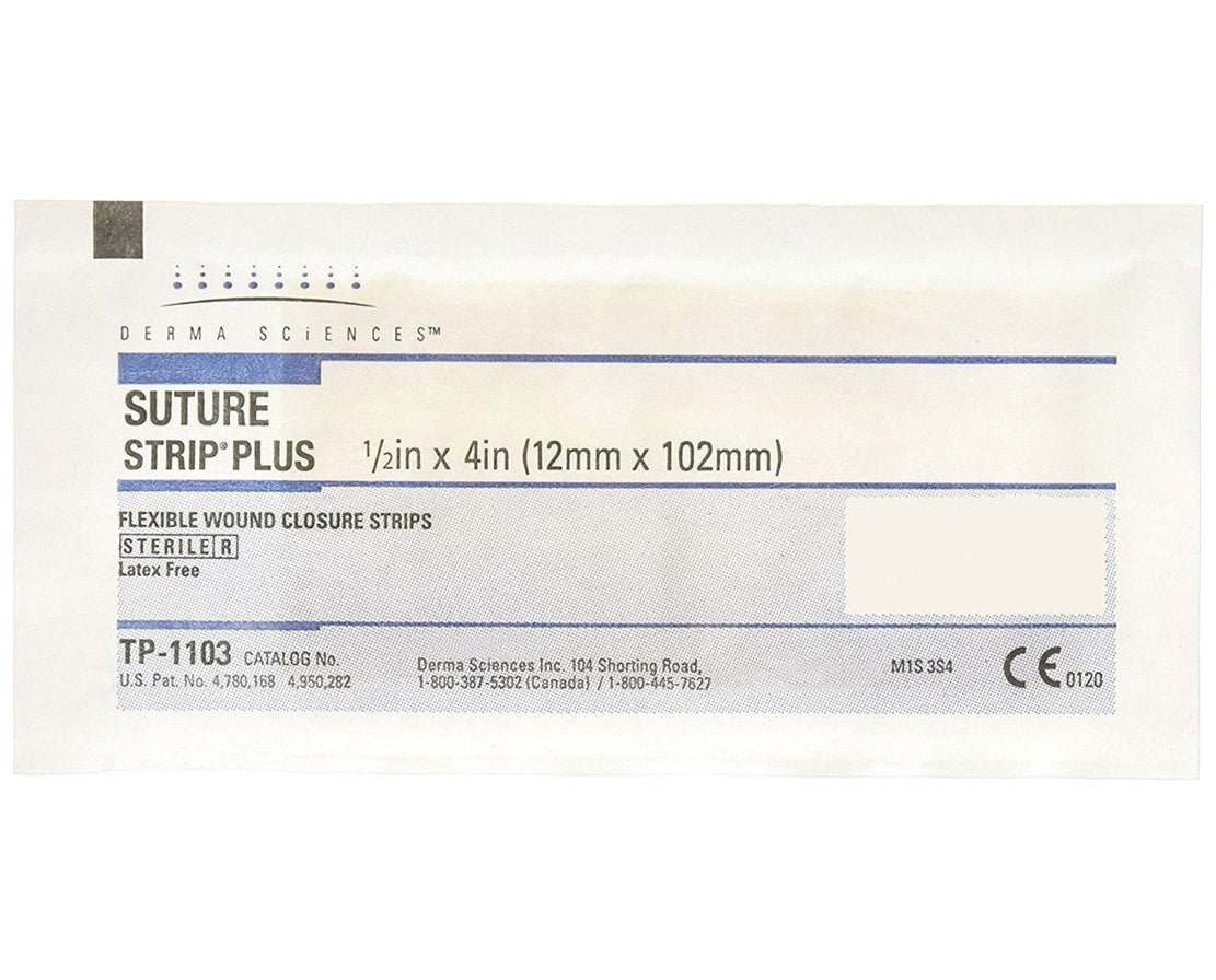 Derma Sciences Suture Strip Plus Flexible Wound Closure Strips. Save at ...