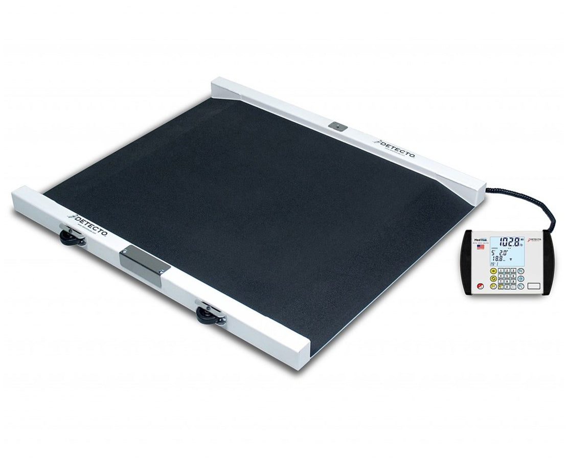 Detecto Portable Wheelchair Scale - Save at — Tiger Medical