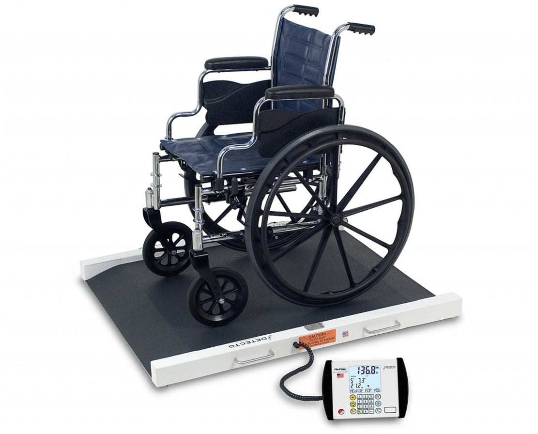 Detecto Portable Wheelchair Scale - Save at — Tiger Medical
