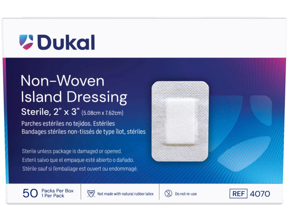 Dukal Caliber Non-Woven Island Dressings - Save at — Tiger Medical