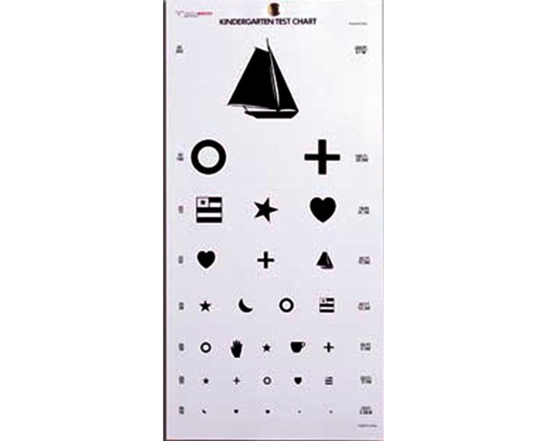 Dukal Tech-Med Plastic Eye Chart. Save at Tigermedical — Tiger Medical