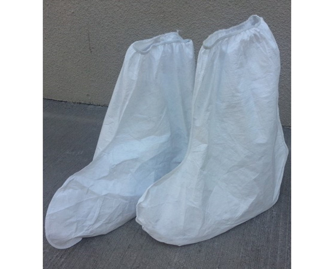 Dupont White Tyvek TY Boot Cover. Save at Tigermedical — Tiger Medical