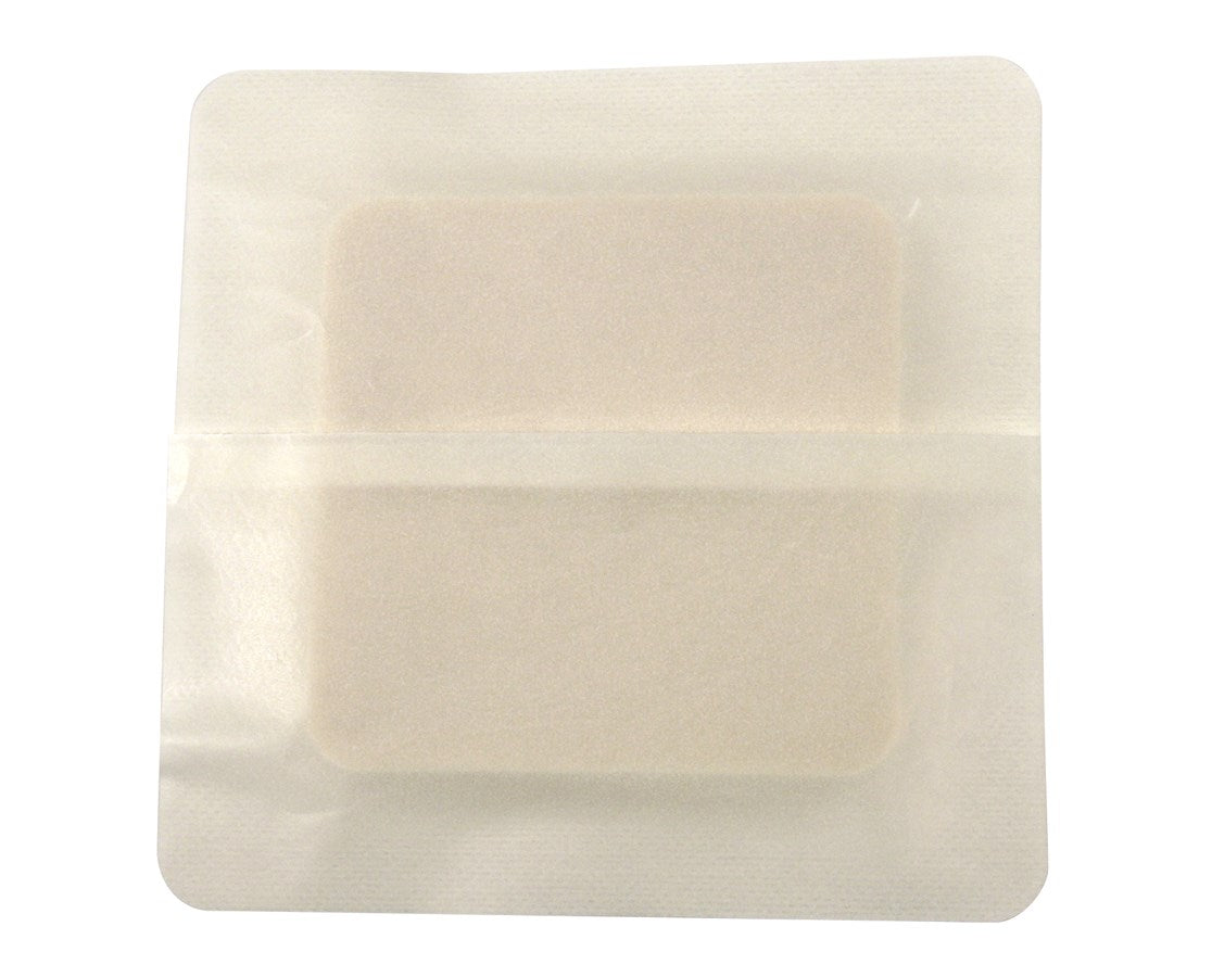 Dynarex DynaFoam™ AG Bordered Silver Foam Wound Dressing - Save at ...