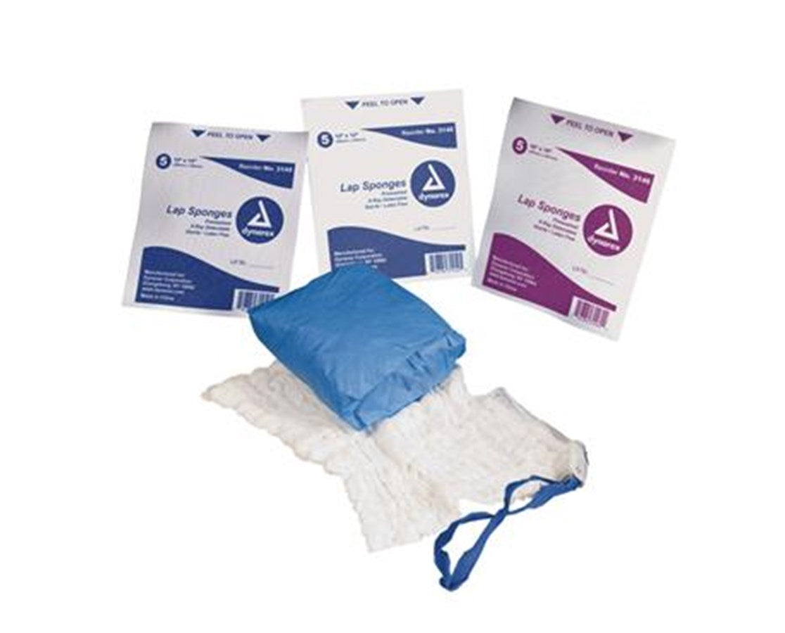 Dynarex Lap Sponge, Sterile, Pre-Washed - Save at — Tiger Medical