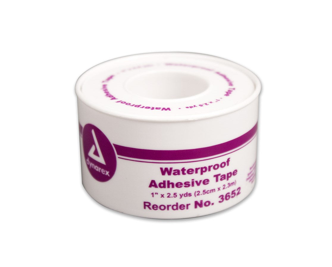 Dynarex Waterproof Adhesive Tape, Plastic Spool - Save at — Tiger Medical
