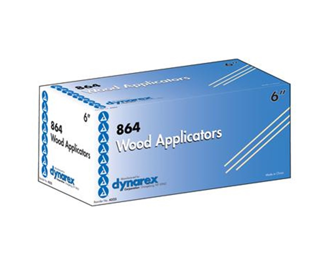 Dynarex Wood Applicator 6". Save at Tigermedical — Tiger Medical