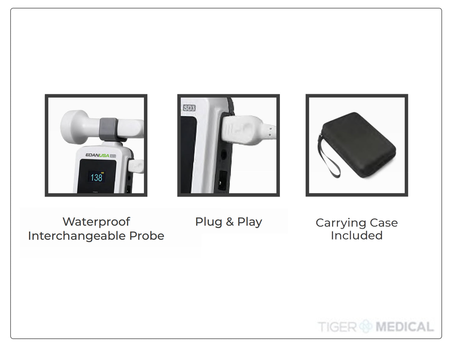 Edan Ultrasonic Pocket Vascular Doppler. Save at Tigermedical — Tiger ...