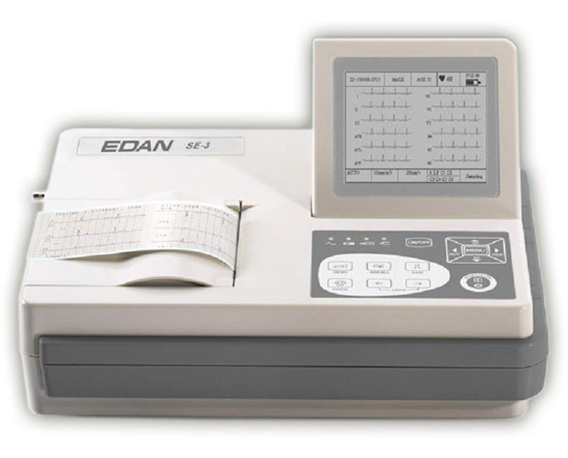 Edan Three-Channel ECG Machine - Save at — Tiger Medical