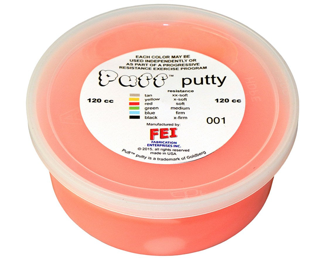 Puff Lite Exercise Putty - Soft (Red) 90 cc — Tiger Medical