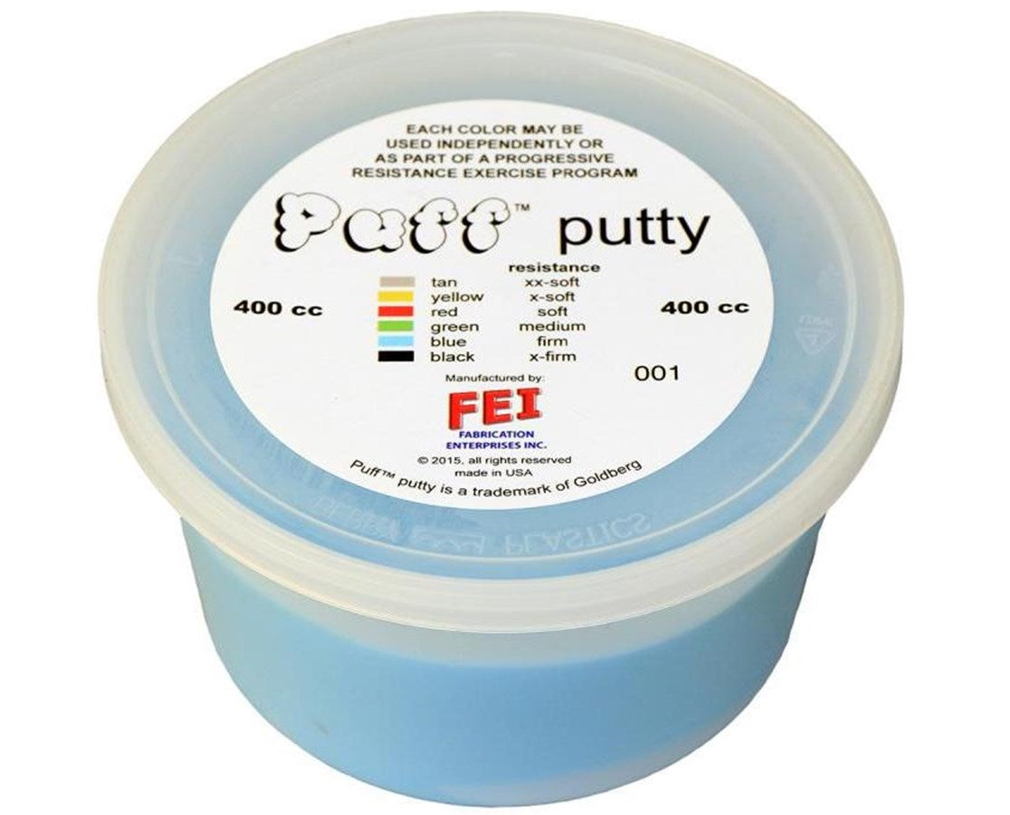 Puff Lite Exercise Putty - Firm (Blue) 90 cc — Tiger Medical
