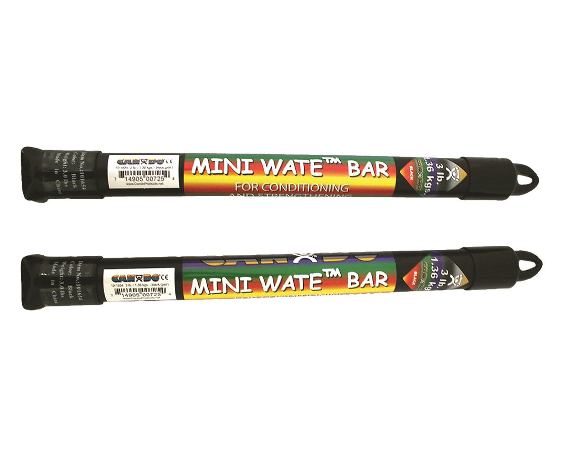 Mini Wate Weight Bar 3 lb each, Pair — Tiger Medical