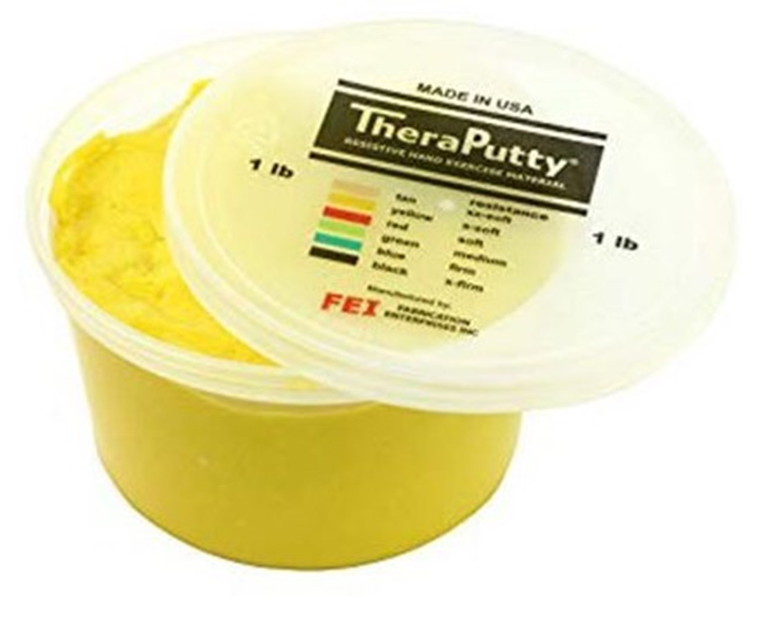 TheraPutty Scented Putty X-Soft (Yellow) - Banana 1 lb — Tiger Medical