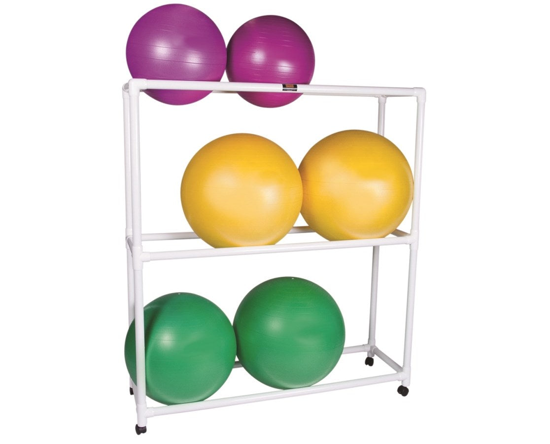 CanDo PVC Ball Rack - Mobile Floor - Save at — Tiger Medical