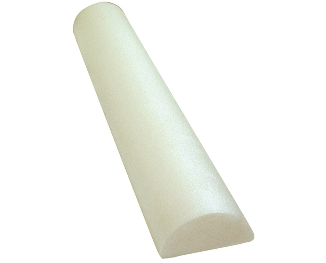White Foam Roller - 6" x 18" - Half-Round - 1 ea — Tiger Medical
