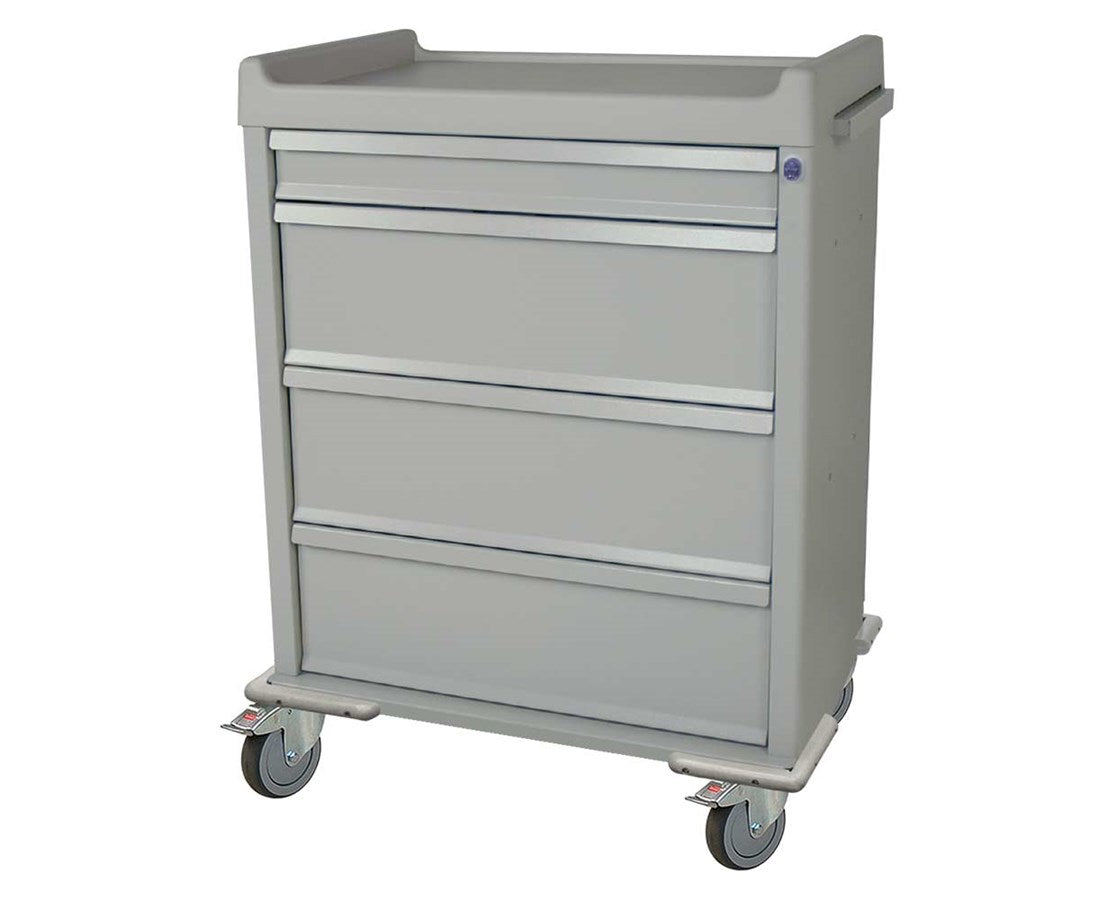 Harloff 1 Column Punch Card Medication Cart - Save at — Tiger Medical