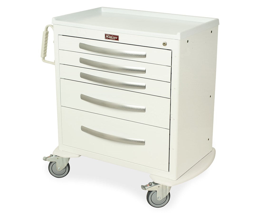 Harloff A Wide Short Aluminum Clinical Cart. Save at Tigermedical ...