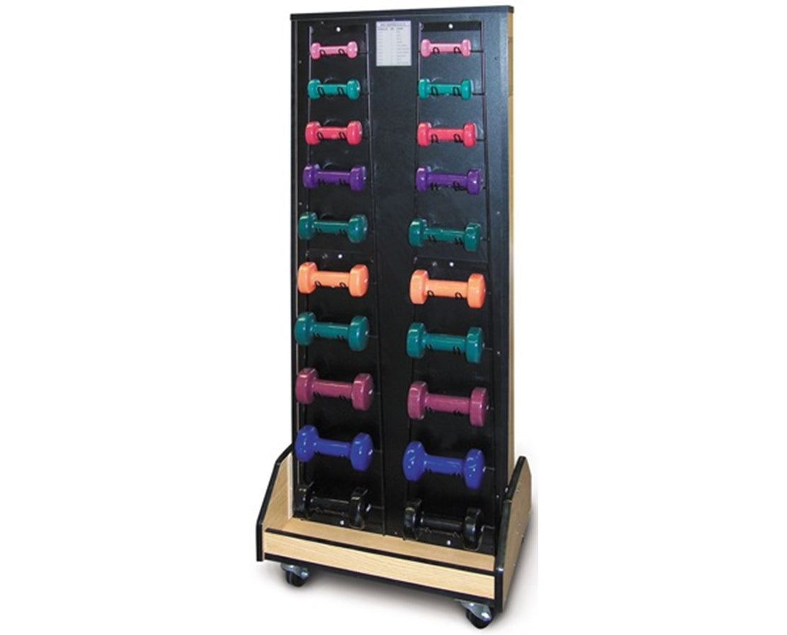 Hausmann Mobile Weight & Dumbbell Rack. Save at Tigermedical — Tiger ...