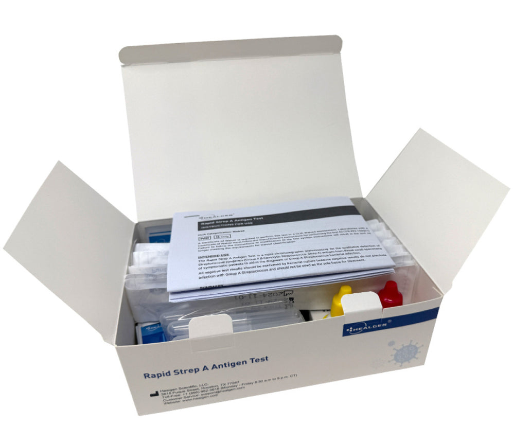 Healgen Scientific Strep A Test Strips - Save at — Tiger Medical