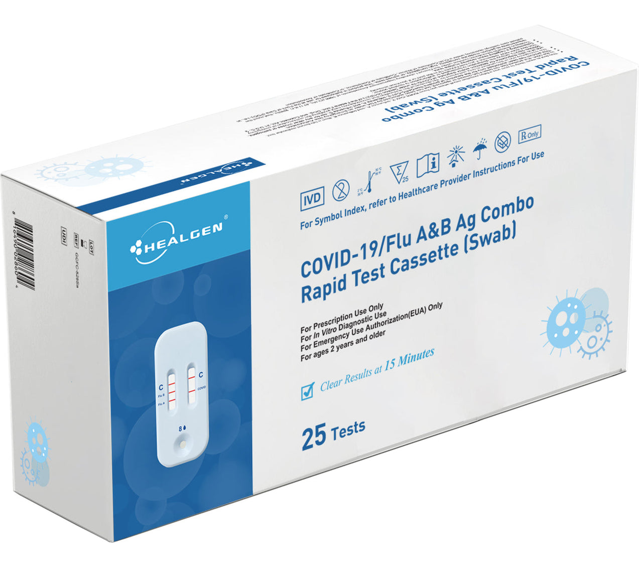 Healgen Scientific COVID-19/Flu A&B Test Kit. Save at Tigermedical ...