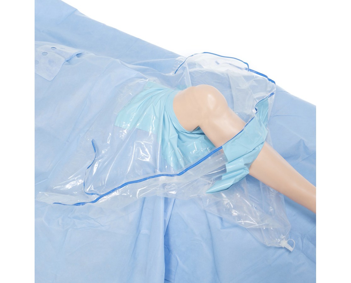 Halyard Lower Extremity Drape, 108" x 80" x 124", Sterile - Save at ...