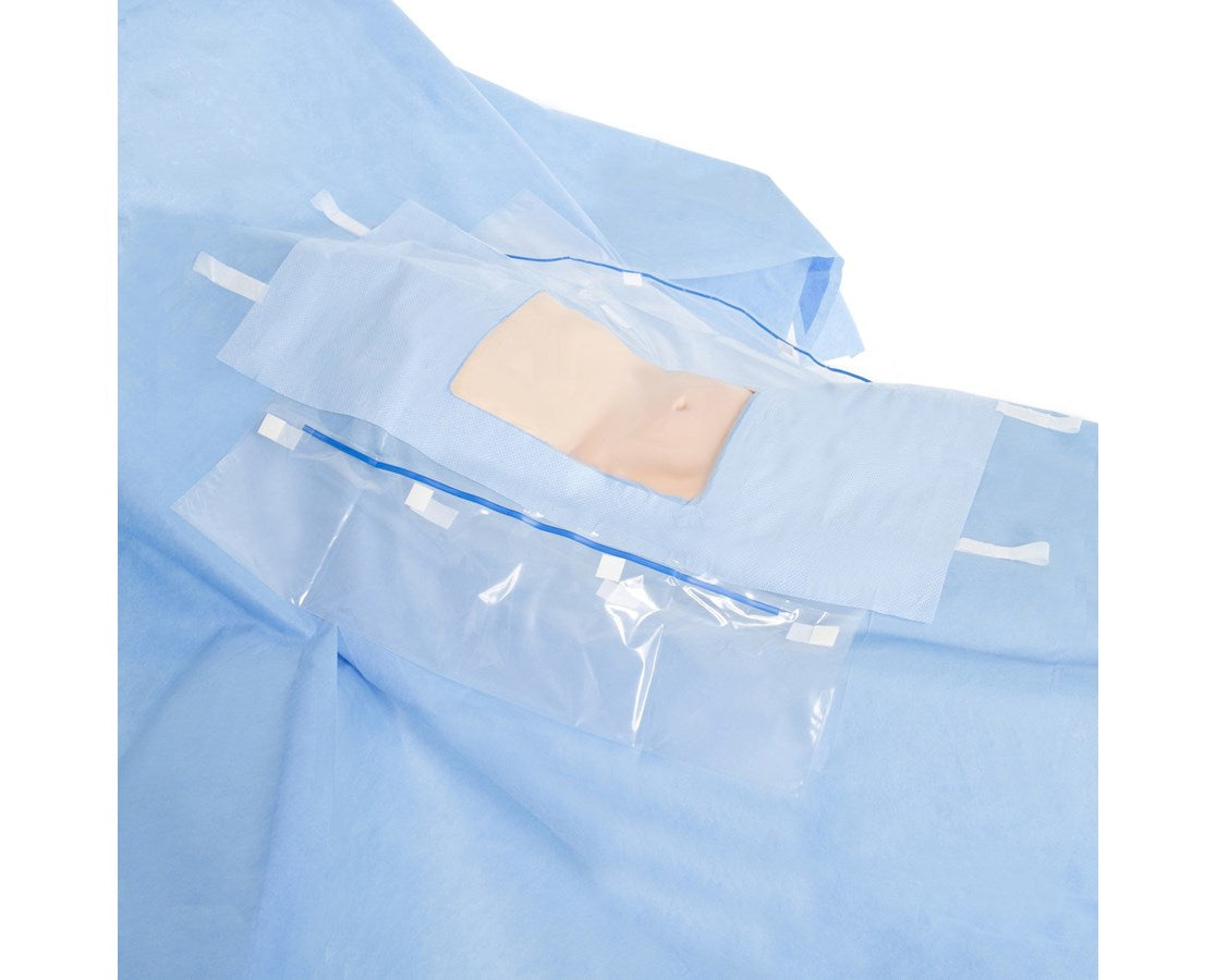 Halyard Laparoscopic/Cholecystectomy Drape with Instrument Pouch, 102 ...
