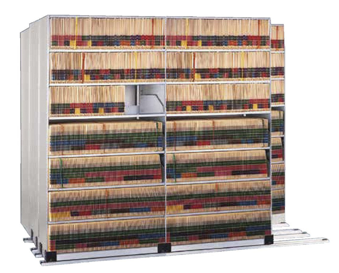 Mayline 4-Post Kwik-Track TriSlider Filing 7 Units - Save at — Tiger ...