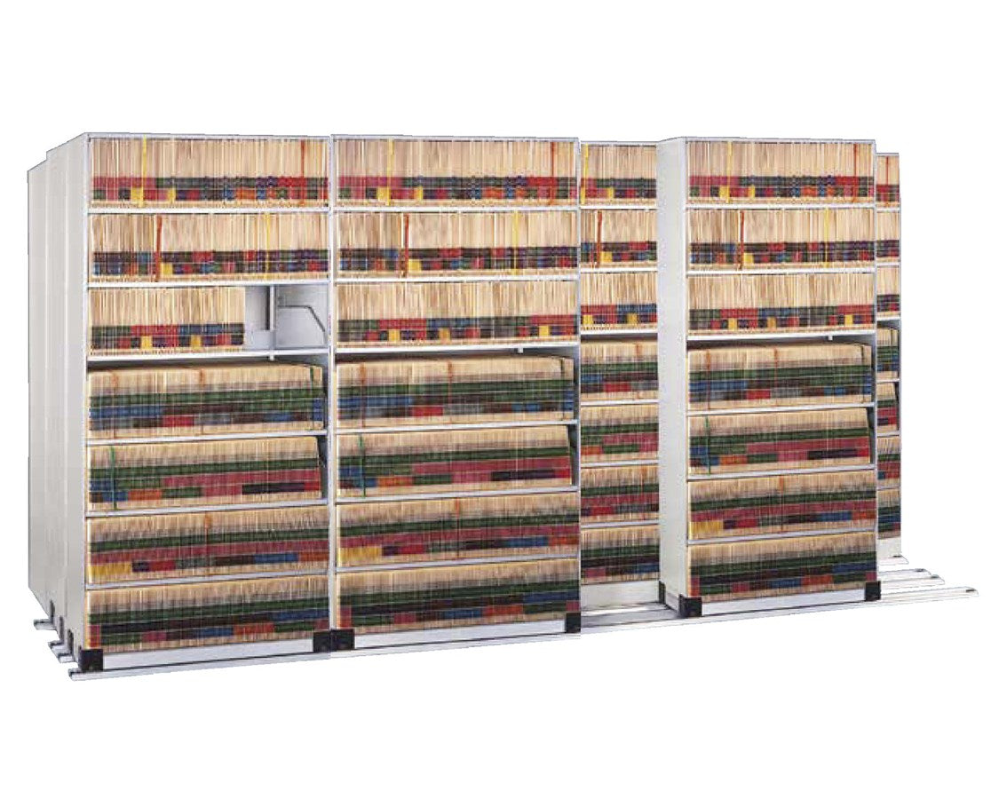 Mayline 4-Post Kwik-Track TriSlider Filing - Save at — Tiger Medical