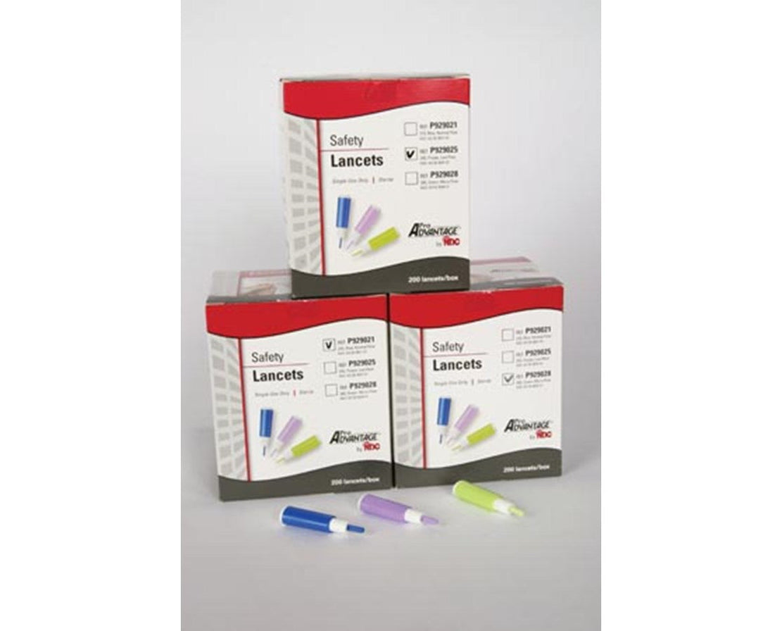 Pro Advantage Pressure Activated Safety Lancet. Save at Tigermedical ...