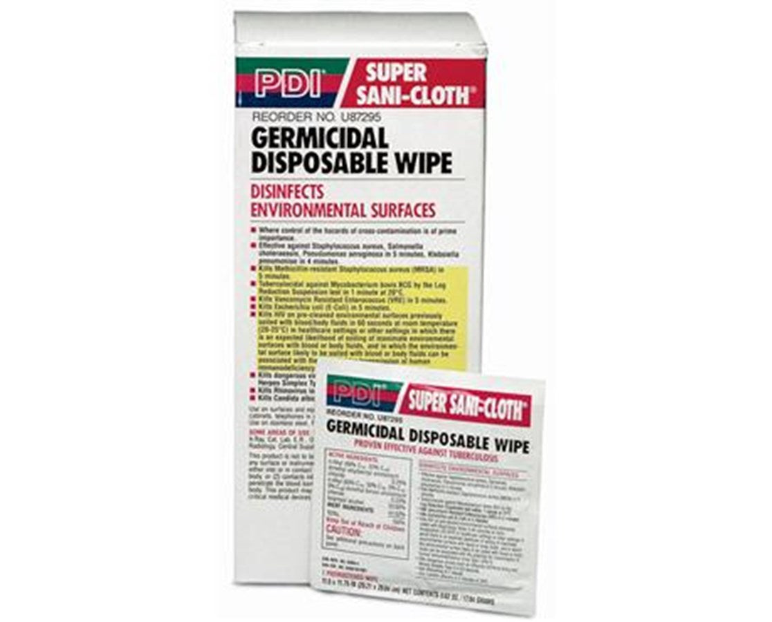 PDI Sani-Cloth Super, Individual Packets -50 - Save at — Tiger Medical