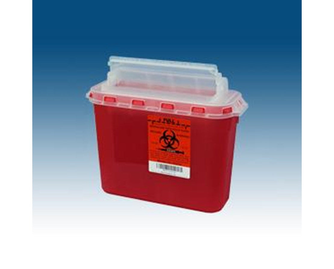 Plasti BD Compatible Biohazard Sharps Container - Save at — Tiger Medical