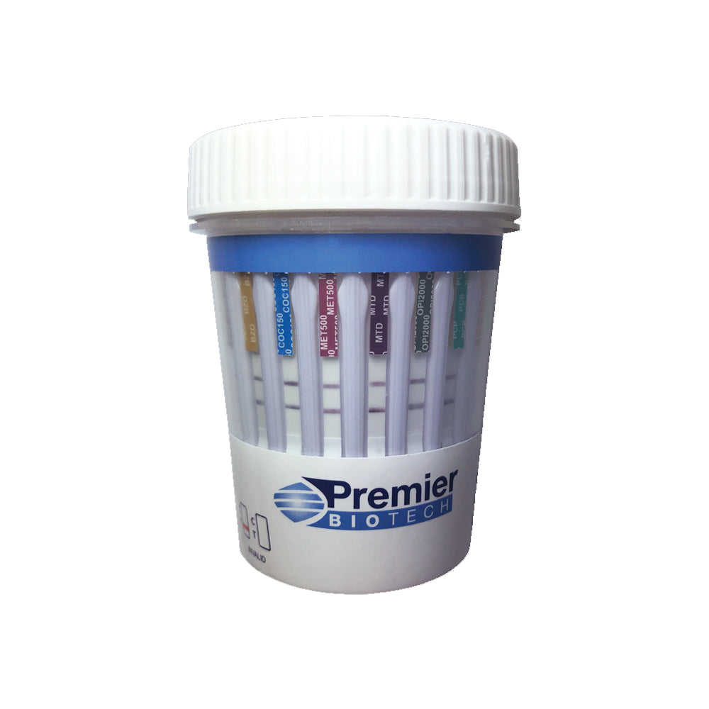 Premier Bio-Cup 10-Panel Urine Drug Test Cups w/ Adulterants - Save at ...
