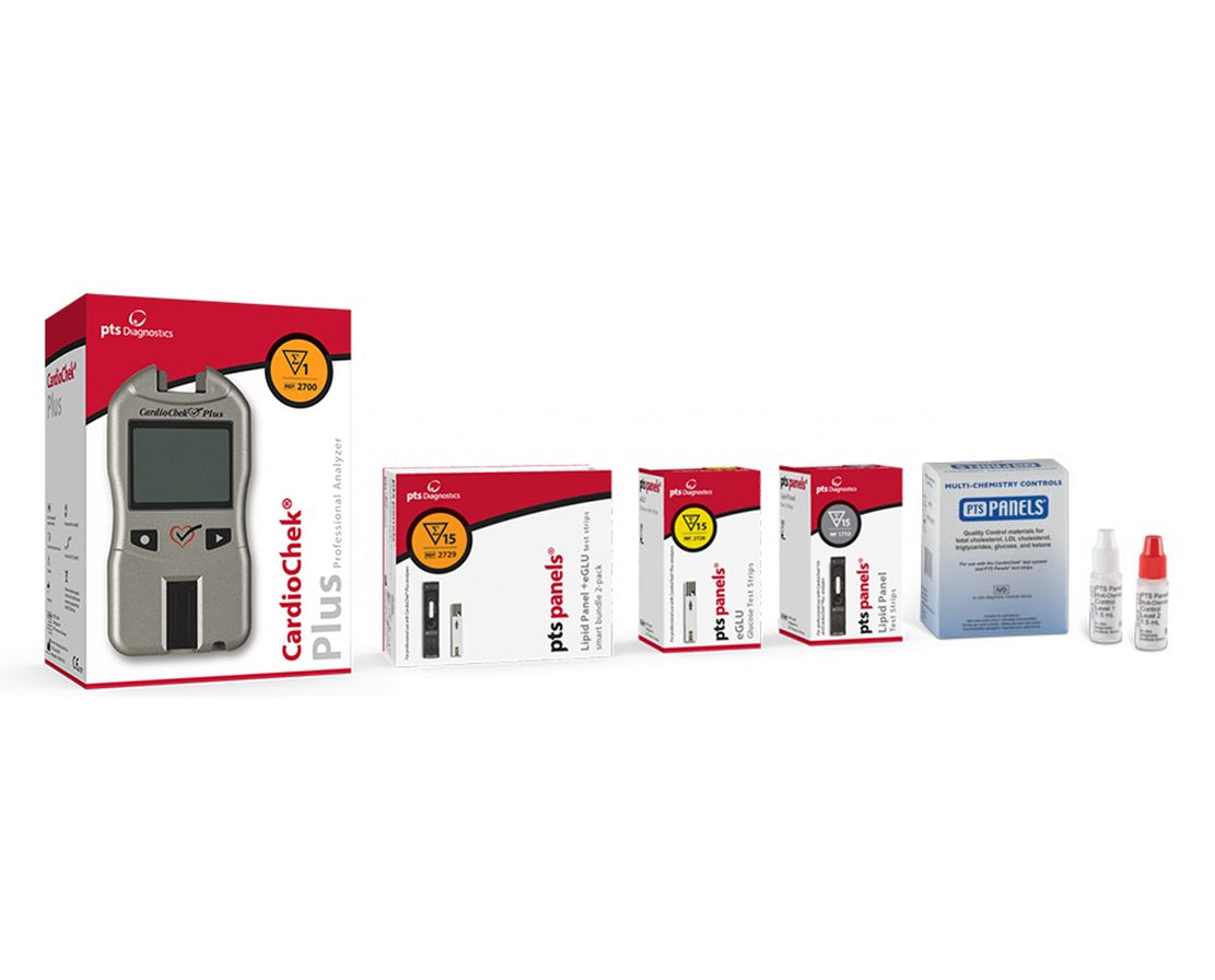 PTS Diagnostics CardioChek Plus Analyzer Promo Pack - Save at — Tiger ...