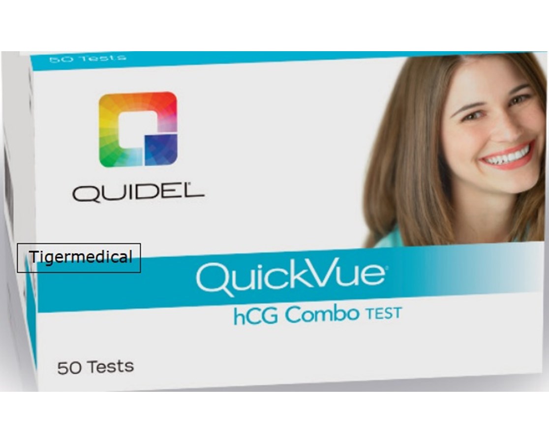 Quidel QuickVue One-Step hCG Combo - Save at — Tiger Medical