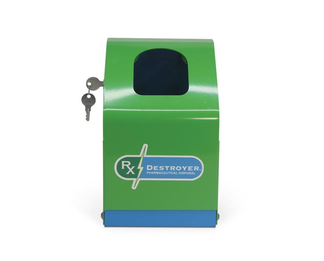 Rx Destroyer Lock Box for Pharmaceutical Disposal Bottle - Save at ...