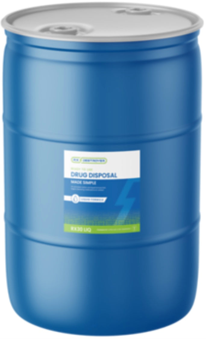 Rx Destroyer Drug Liquid Waste Disposal Drum - Save at — Tiger Medical