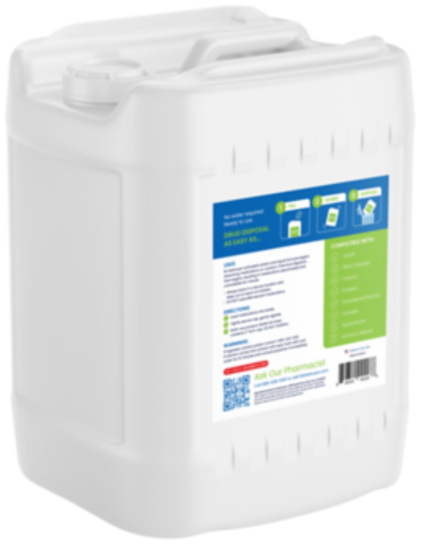 Rx Destroyer All-Purpose Rx Drug Waste Container. Save at Tigermedical ...