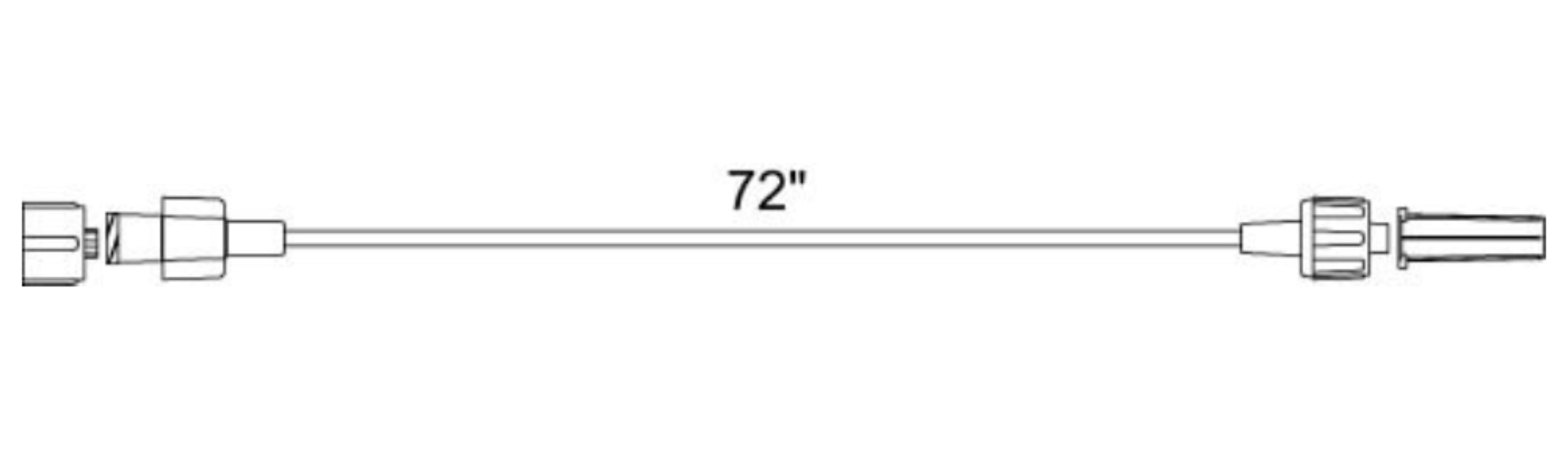 Smiths Medical Micro Bore IV Extension Set w/ Luer Lock - Save At ...