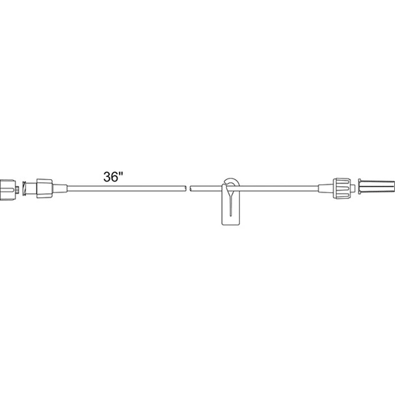 Smiths Medical Ultra Small Bore IV Extension Set w/ Removable Slide ...