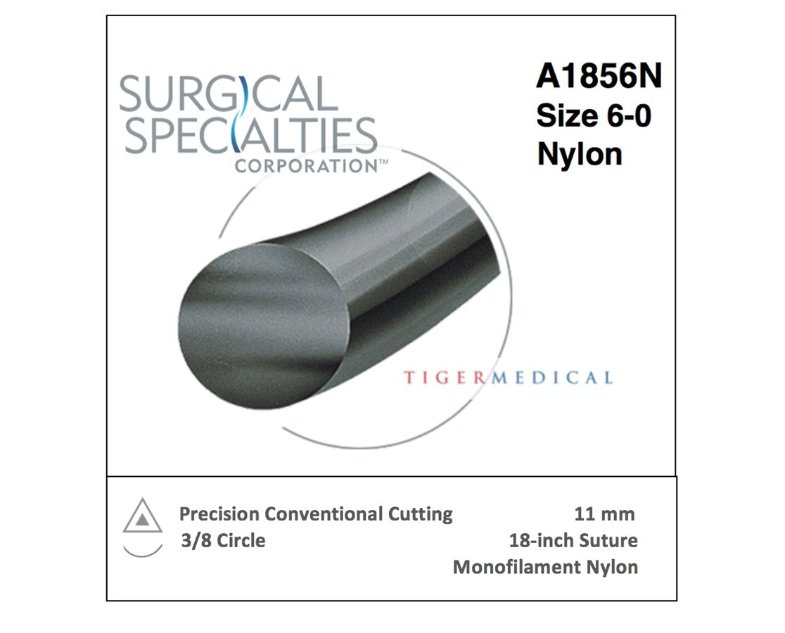 Surgical Specialties™ Nylon Non-Absorbable Sutures with Precision ...