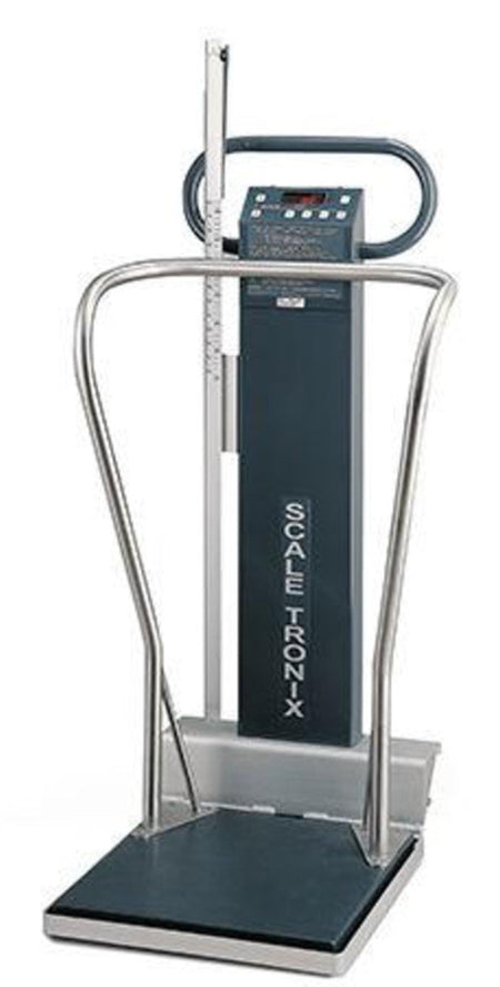 Welch Allyn Scale-Tronix 5002 Mobile Stand-On Handrail Scale - Save At ...